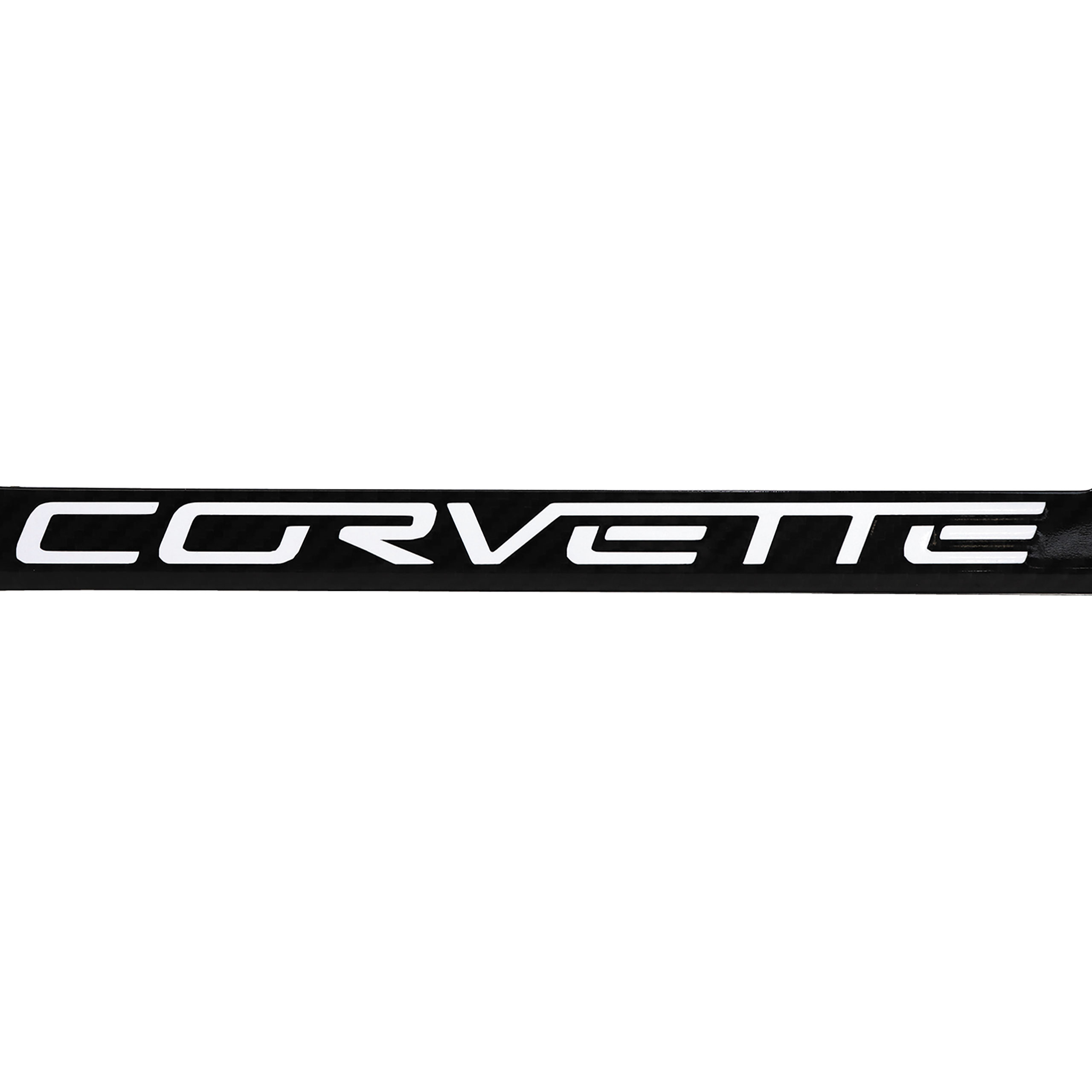 2005-2013 C6 Corvette License Plate Frame Carbon Fiber W/White Script ...
