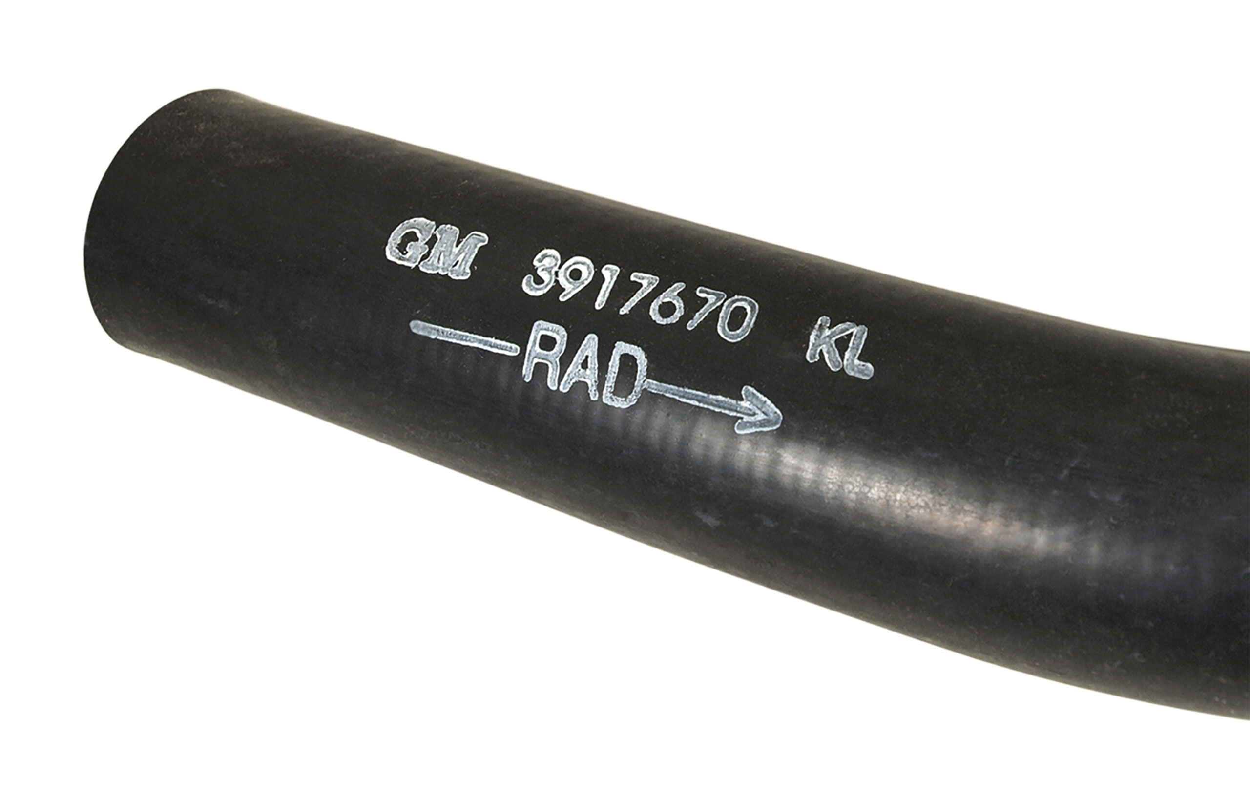 1968 C3 Corvette Radiator Hose Upper 327 Auto Or Air Conditioning GM ...