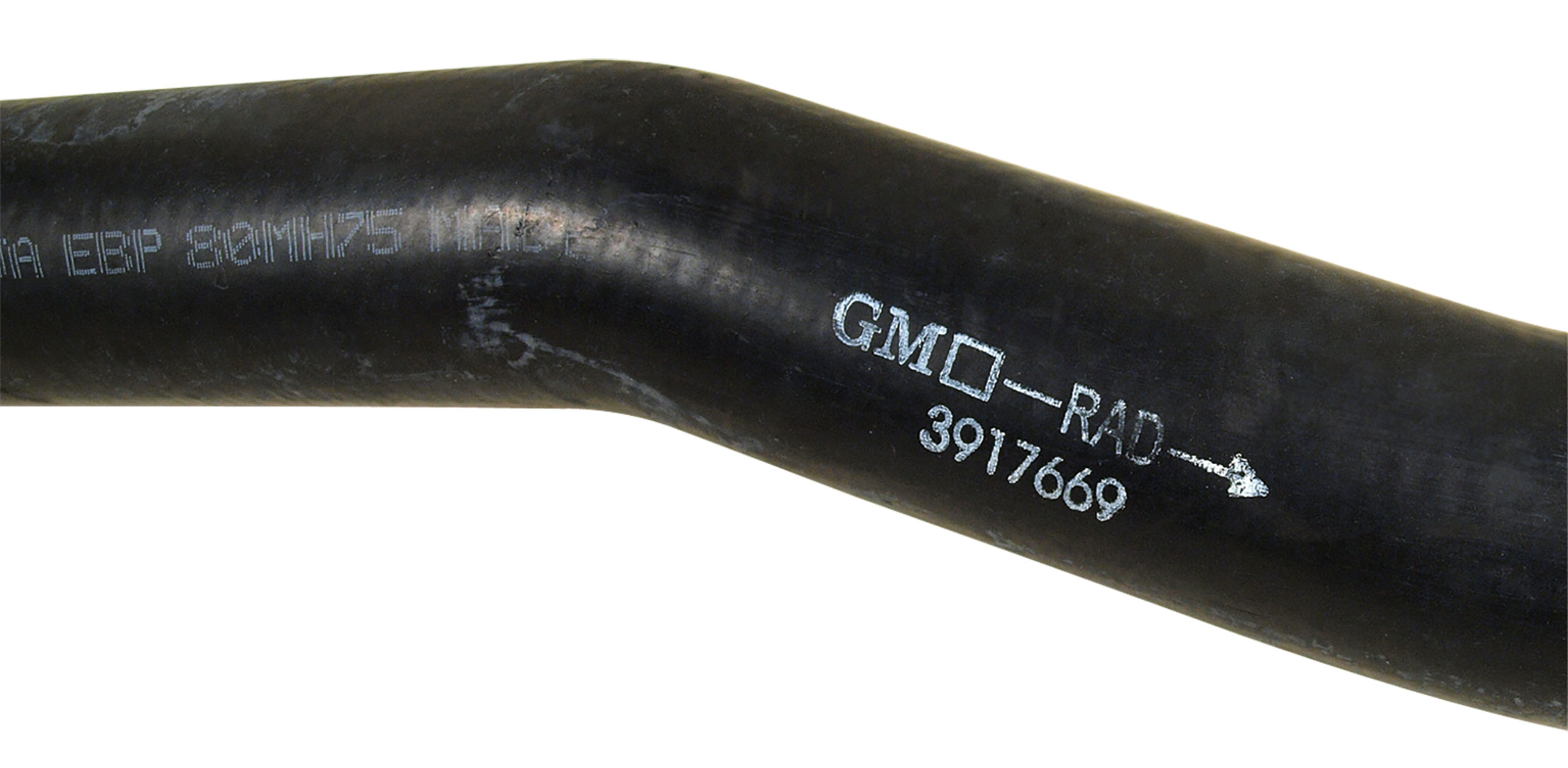 1968-1972 C3 Corvette Radiator Hose Lower - SB Manual W/O Air ...