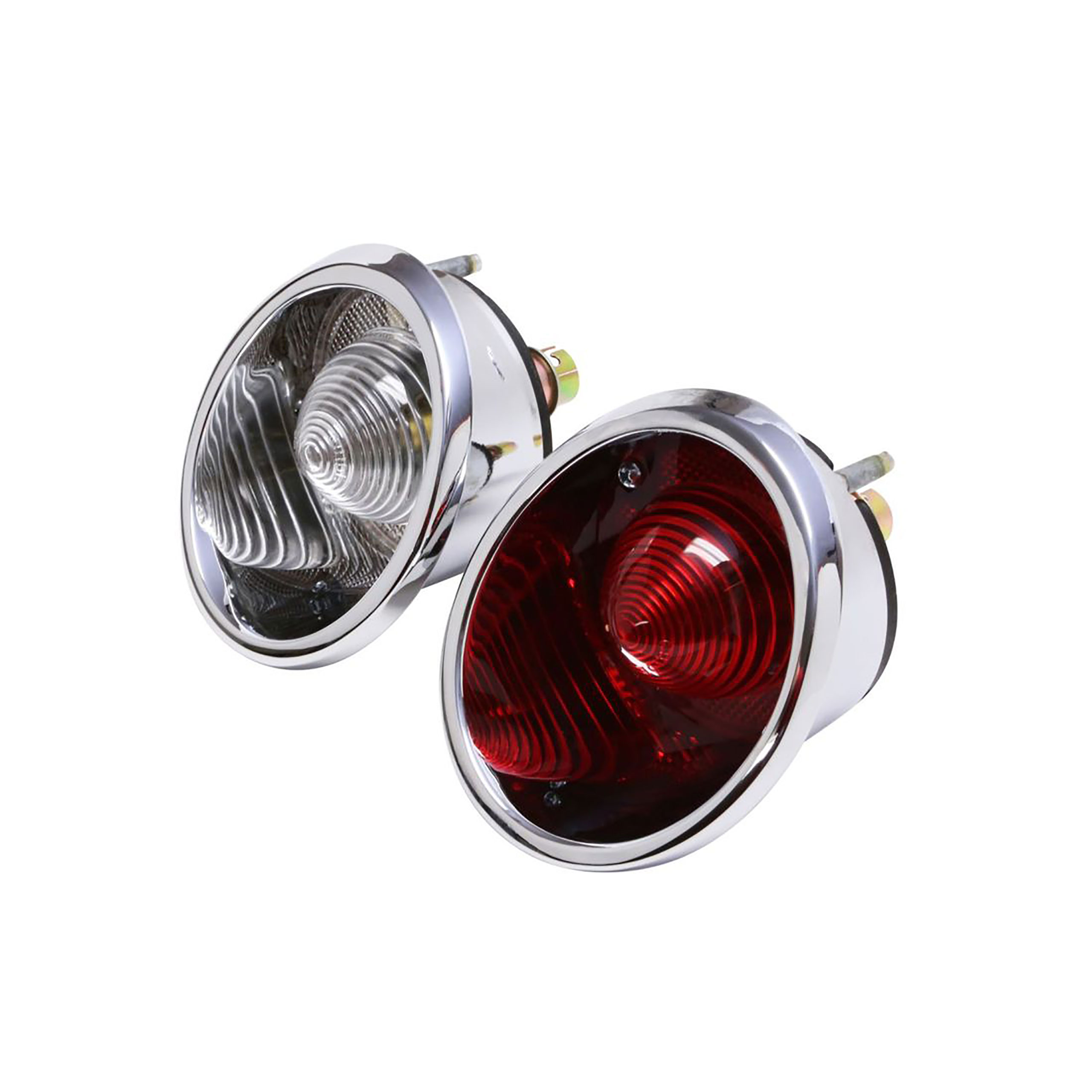 1963-1966 C2 Corvette Tail Lights W/Backup Lights 4 Piece Set ...