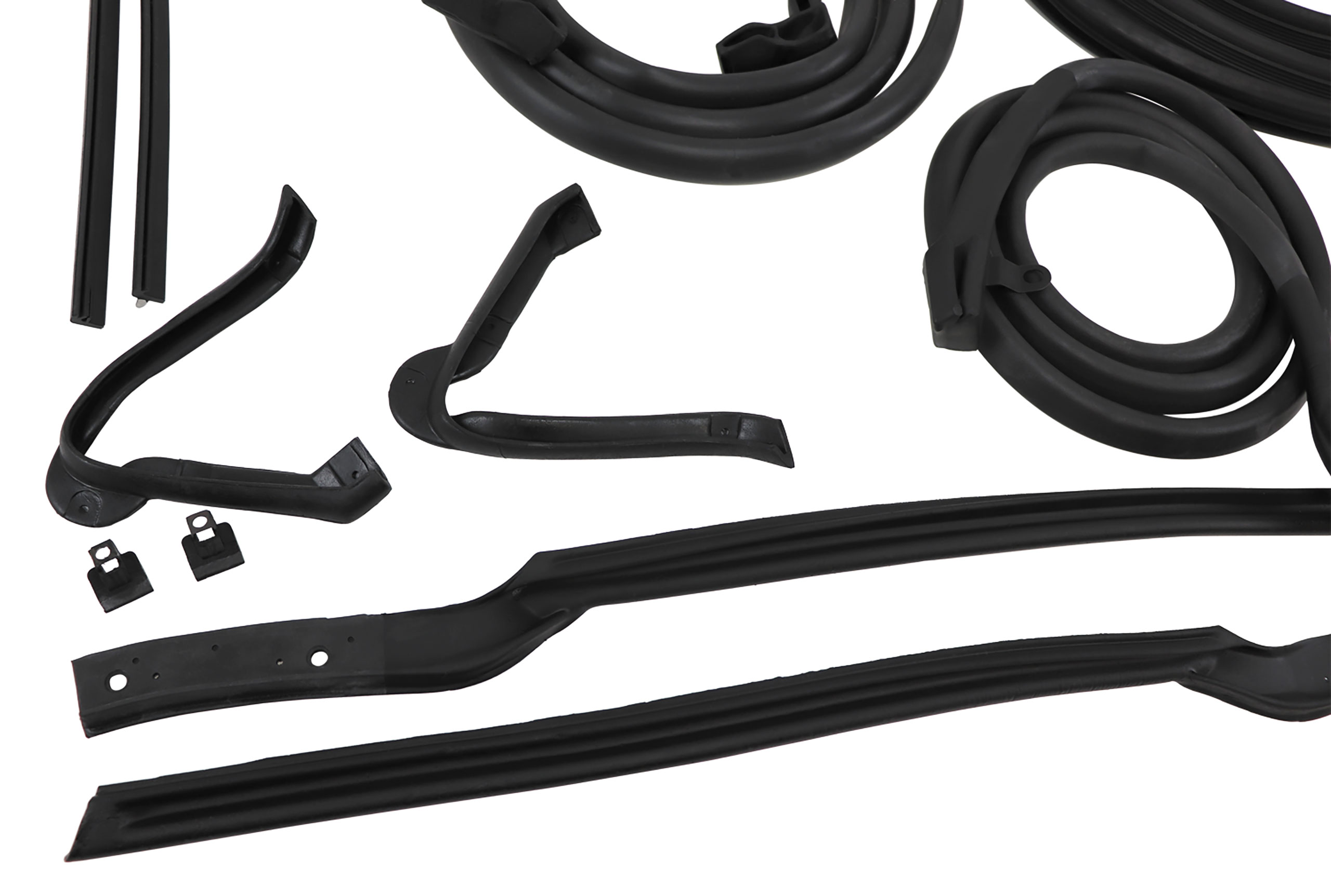 1963-1967 C2 Corvette Weatherstrip Kit - Body Convertible 17 Piece ...