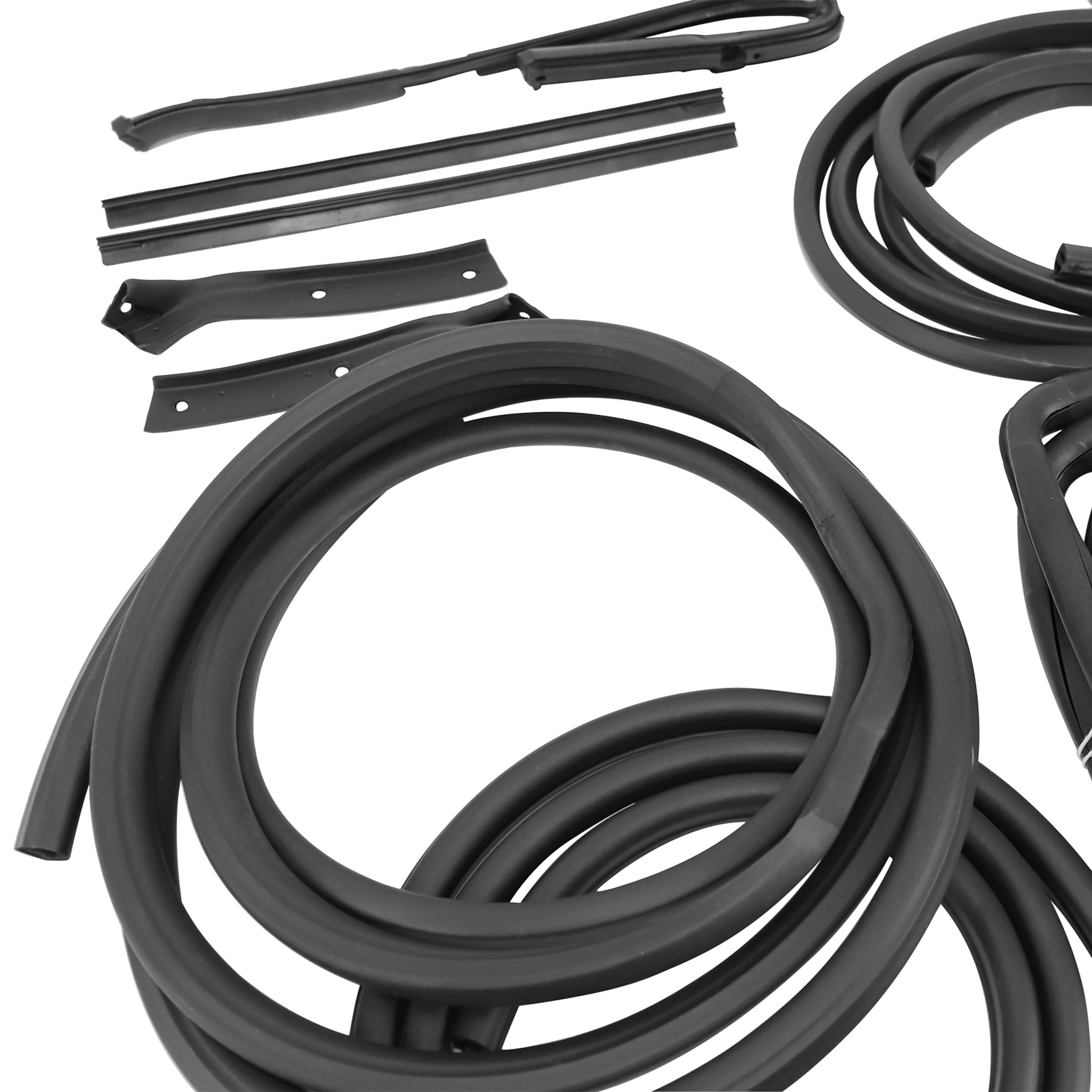 1964-1967 C2 Corvette Weatherstrip Kit - Body Coupe 16 Piece (USA ...