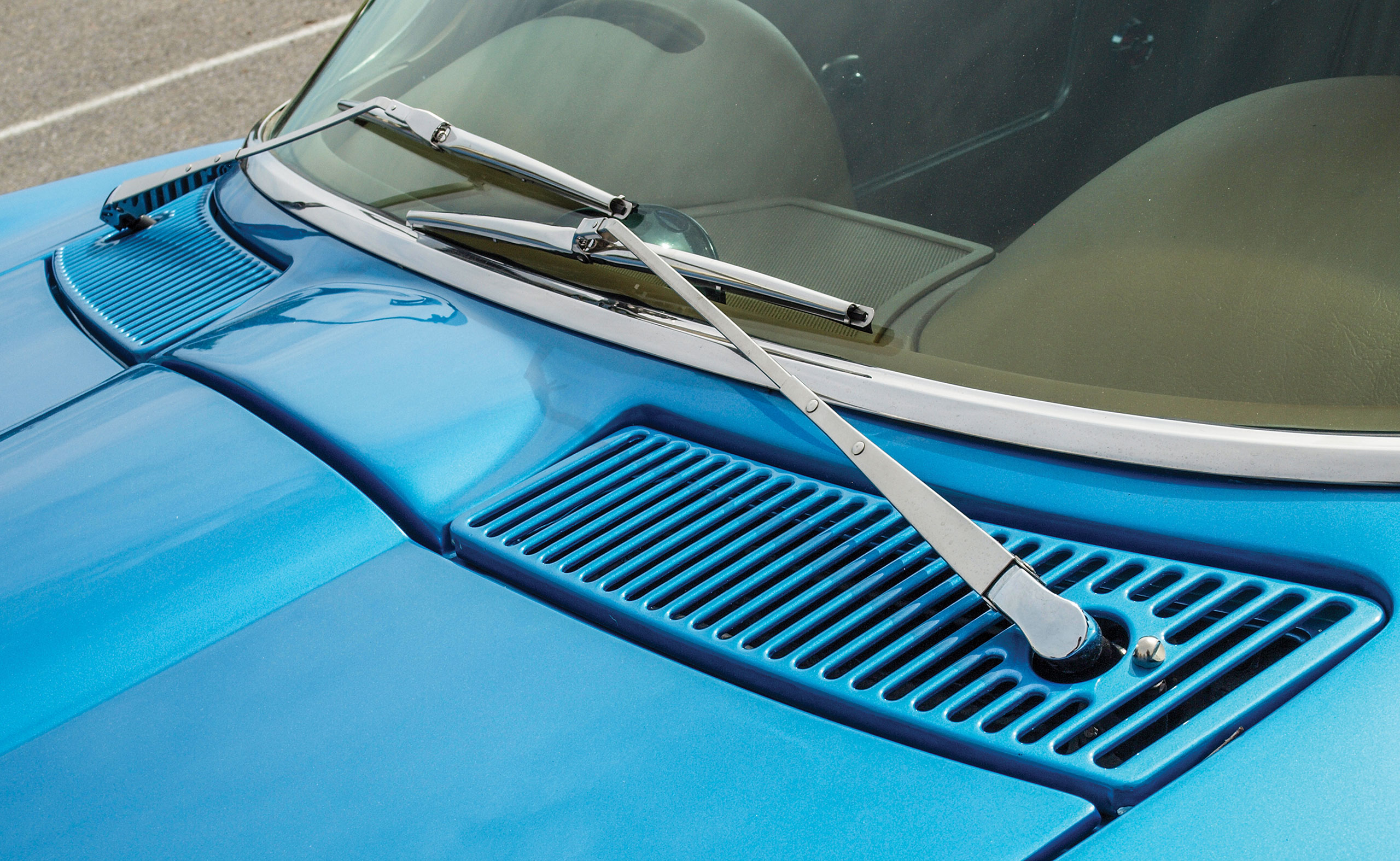 1963-1967 C2 Corvette Windshield Wiper Grille - RH -SouthernCarParts ...