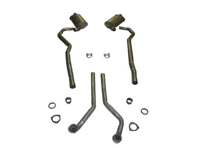 1969 C3 Corvette Exhaust System - 427 Auto 25 To 2 Inch W/Separate ...