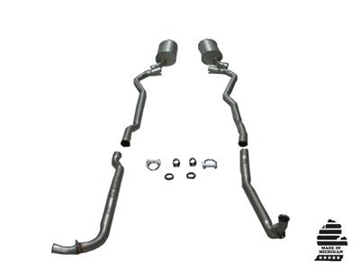 1973 C3 Corvette Exhaust System - 350 Auto 2-25 Inch W/Separate ...