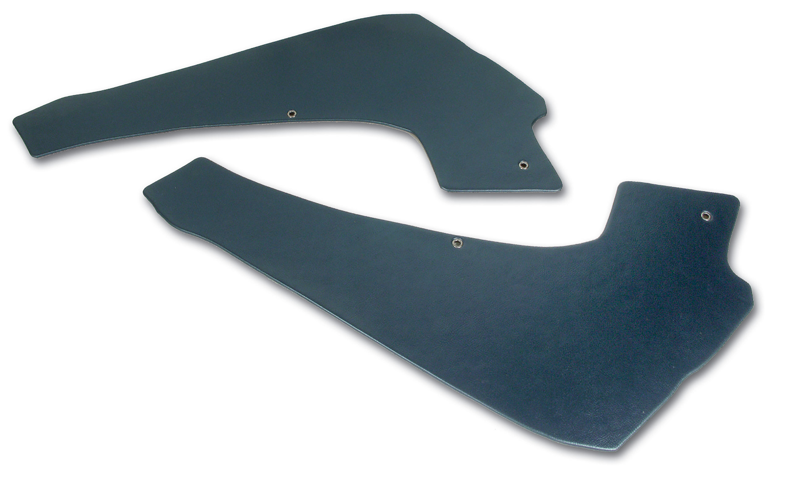 1967 C2 Corvette Interior Rear Quarter Panels Teal Coupe ...