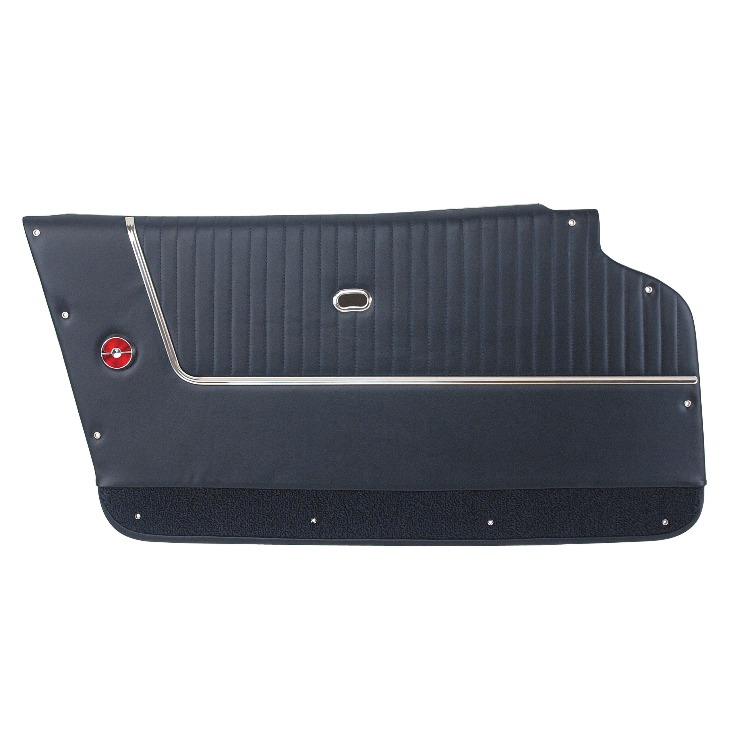 1963-1964 C2 Corvette Door Panels Leather Dark Blue Coupe W/Trim ...