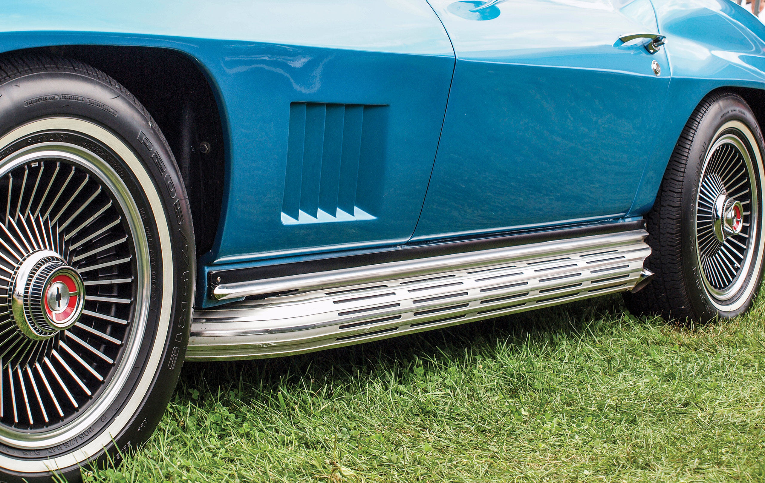 1965-1967 C2 Corvette Side Exhaust Cover Kit -SouthernCarParts.com ...