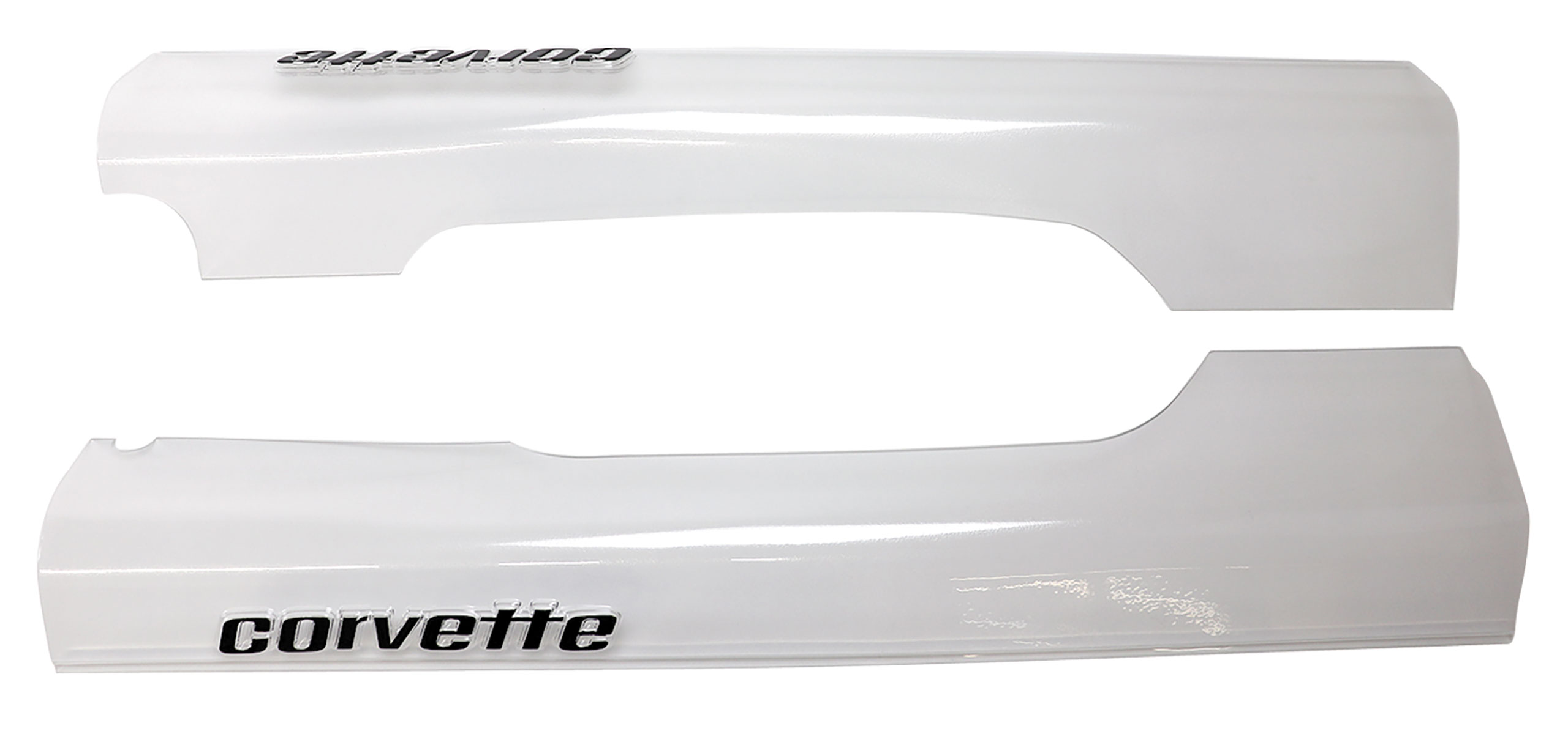 1978-1982 C3 Corvette Door Sill Guards W/Corvette Logo - Clear ...