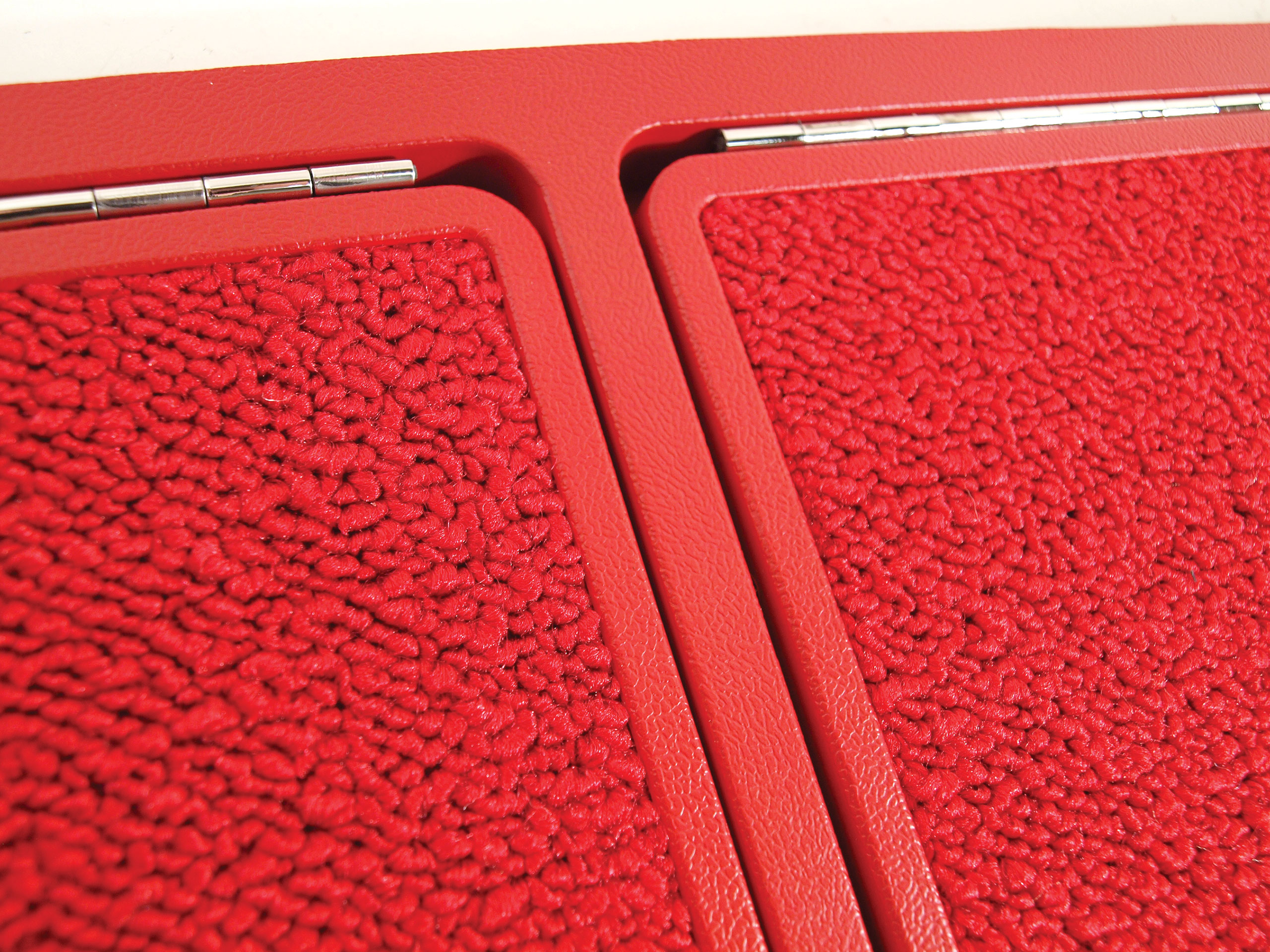 1968-1972 C3 Corvette Rear Compartment Unit Red 80/20 3 Door ...