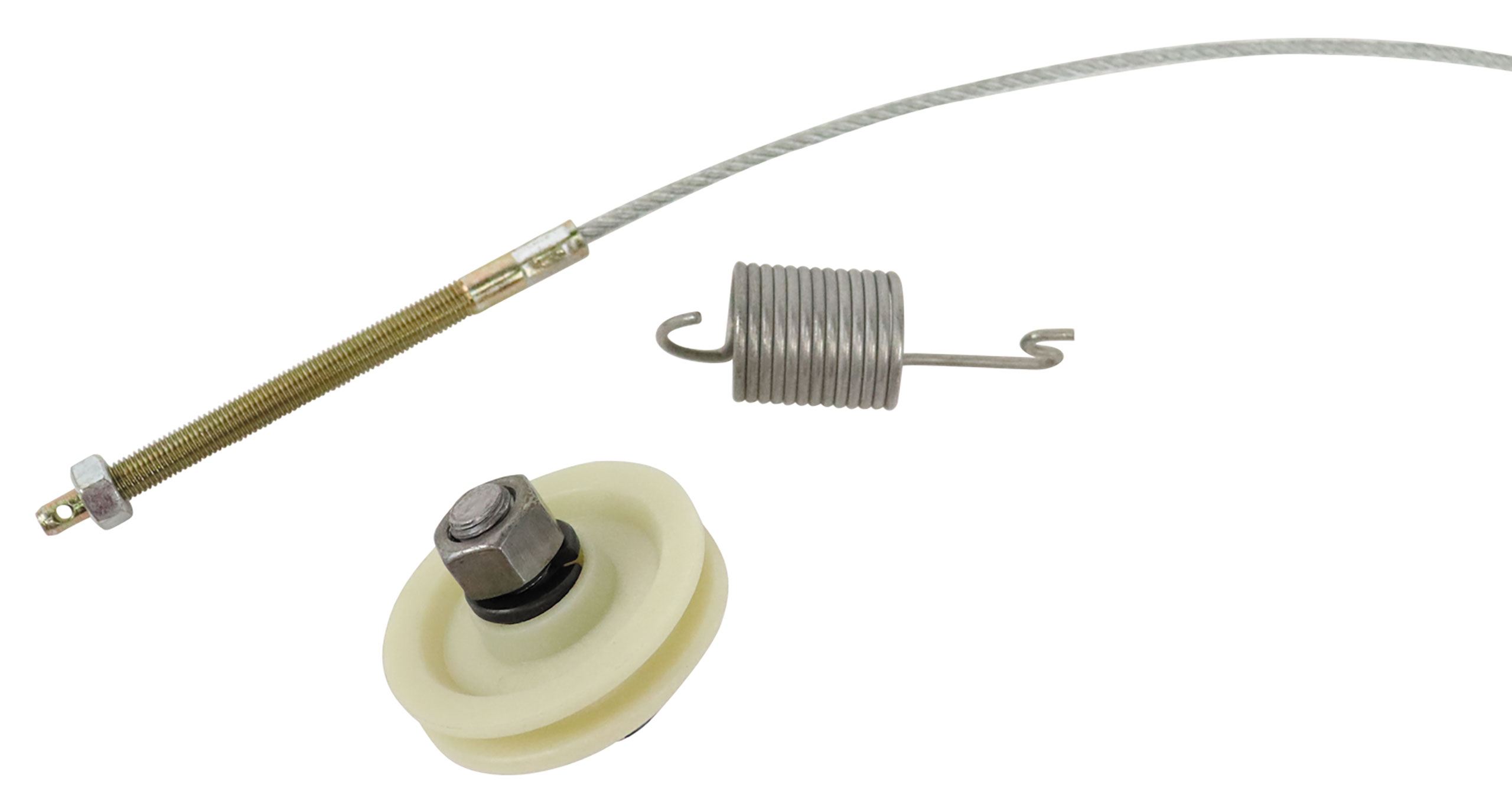 1967-1982 C3 Corvette Front Park Brake Cable Kit - Stainless Steel ...