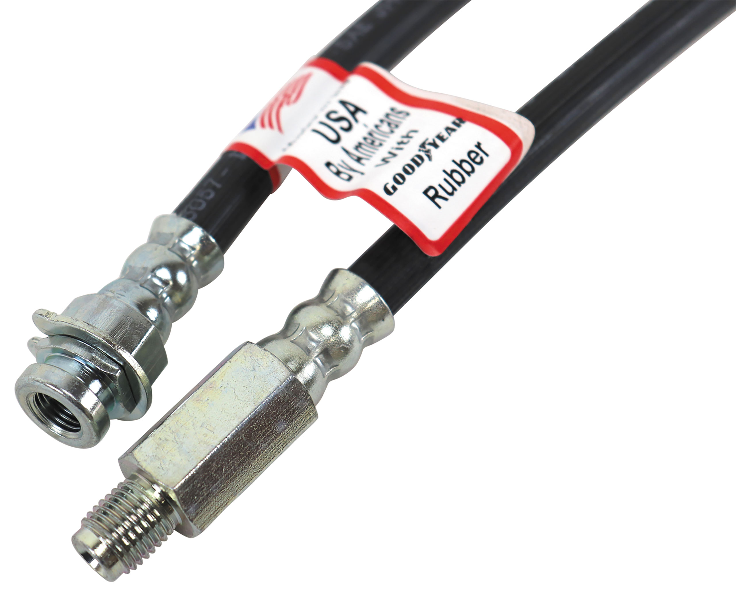 1963-1982 C3 Corvette Brake Lines Rubber 4 Piece Set (USA ...