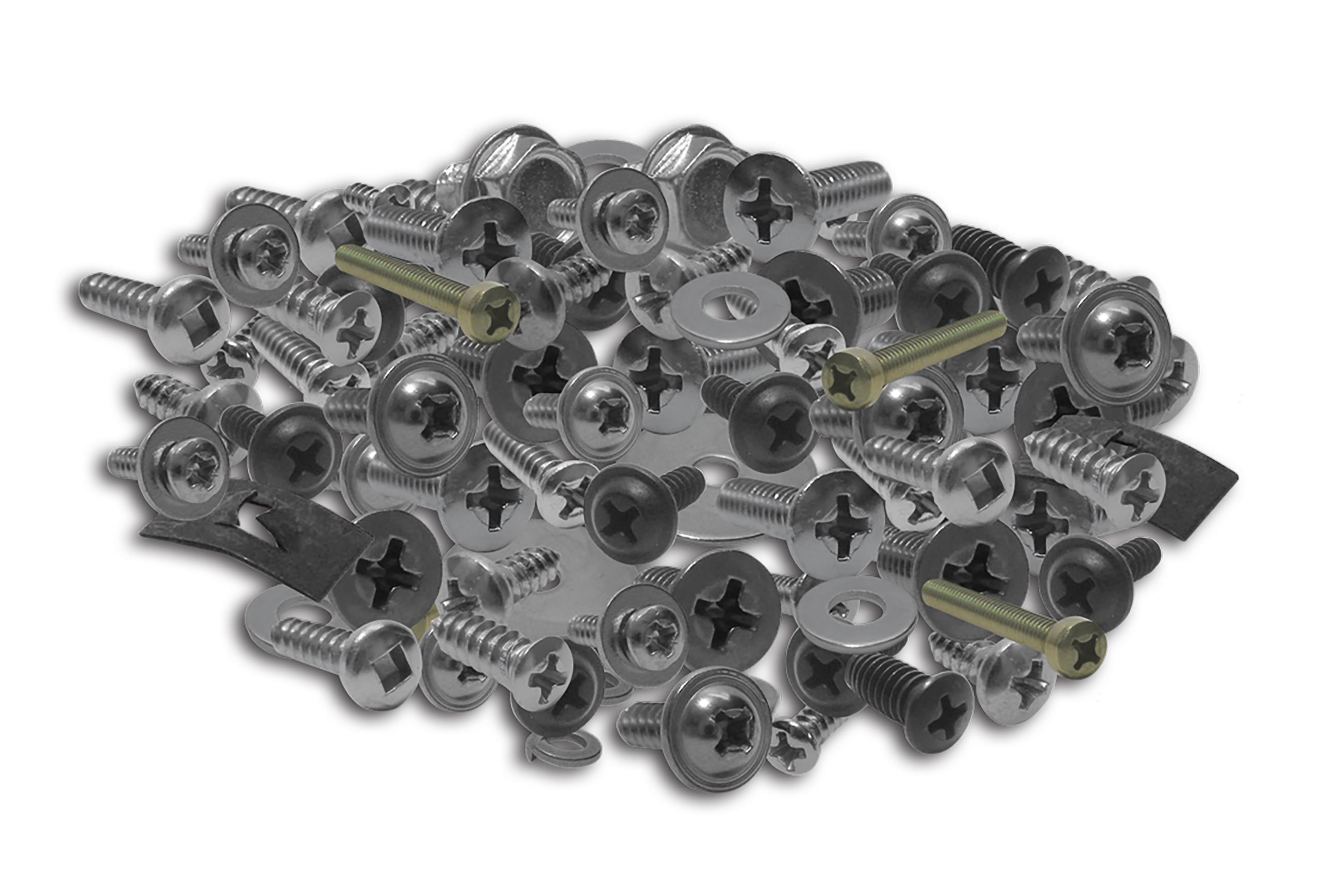 1965-1966 C2 Corvette Interior Screw Kit Convertible -SouthernCarParts ...