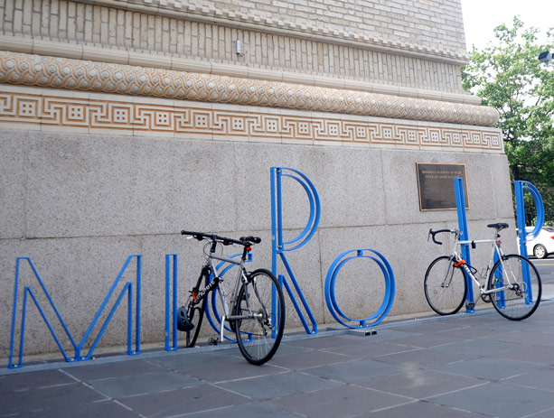 BAM | David Byrne Bike Racks