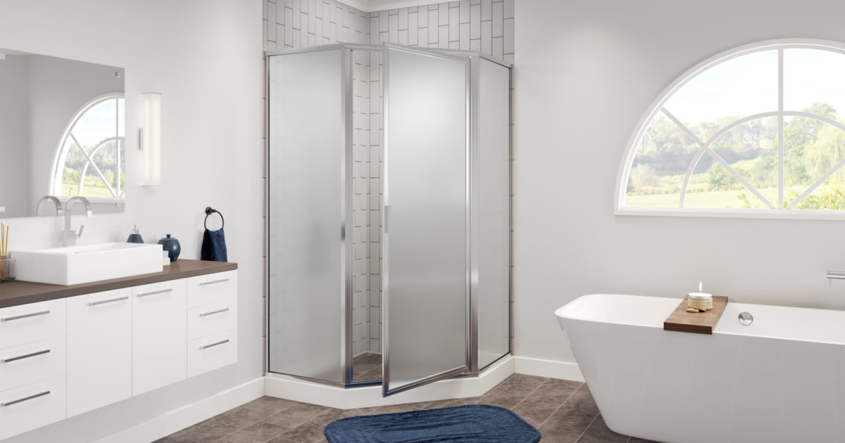 Deluxe Neo Angle | Basco Shower Doors
