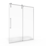 Rolaire Frameless 3/8-inch Glass Rolling Door & Panel Shower Door | Basco Shower Doors