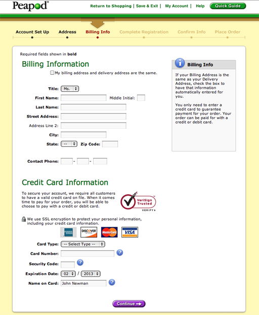 Visually Reinforce Your Credit Card Fields (89% Get it Wrong) – Baymard