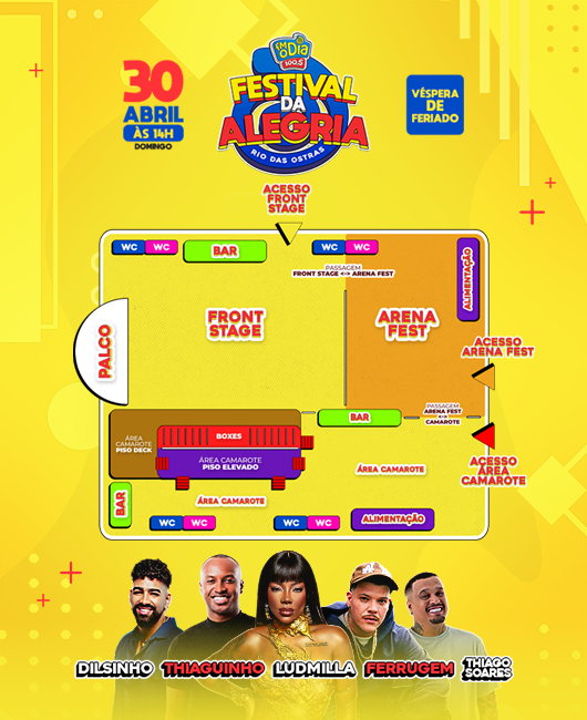 Festival Da Alegria | Rio Das Ostras - Evento ON