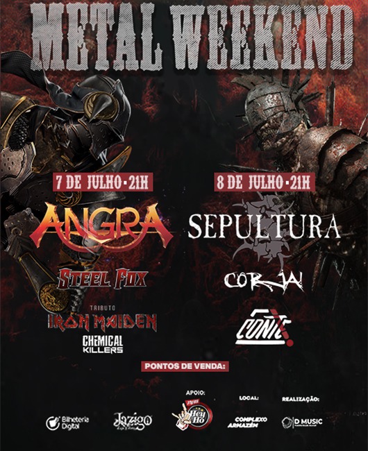 Metal Week 2023 - Sepultura em Fortaleza - Evento ON