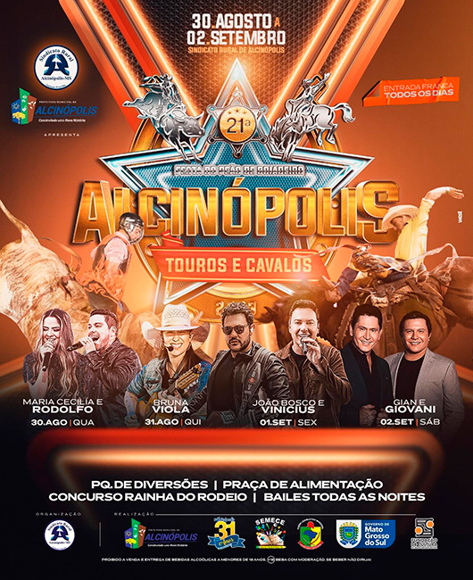 Festa Do Peão De Alcinópolis - Maria Cecília e Rodolfo - Evento ON