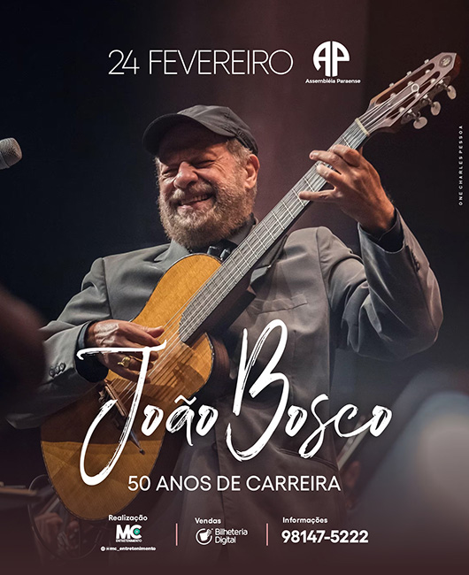 João Bosco - 50 Anos de Carreira em Belém - Evento ON