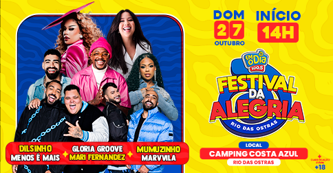 Bilheteria Digital | Ingressos Festival da Alegria Rio das Ostras 2024