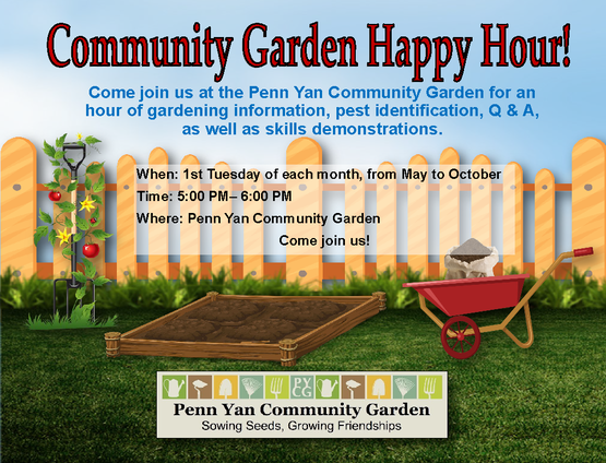Cornell Cooperative Extension | Community Garden Happy Hour