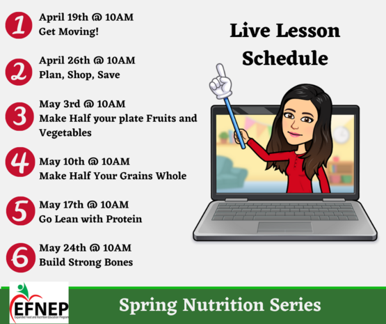 Cornell Cooperative Extension | Spring Nutrition Series
