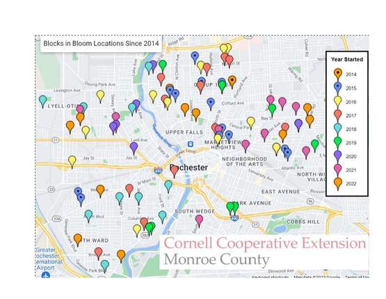 Cornell Cooperative Extension | Blocks in Bloom