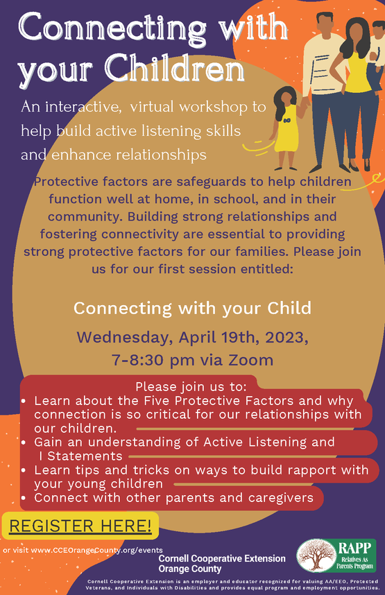 Cornell Cooperative Extension | Connecting with Your Children