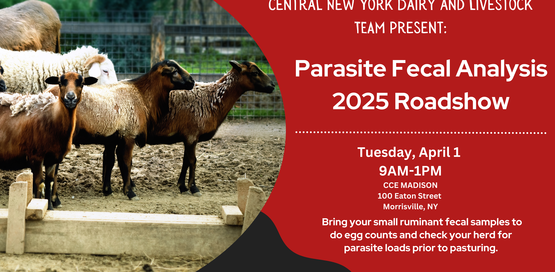 Cornell Cooperative Extension | Parasite Fecal Analysis 2025 Roadshow