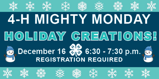 Cornell Cooperative Extension | 4-H MIGHTY MONDAYS!
