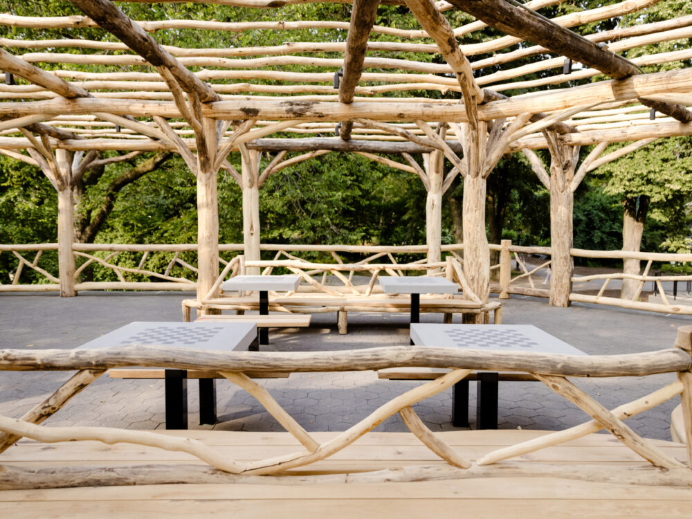 Chess & Checkers House | Central Park Conservancy