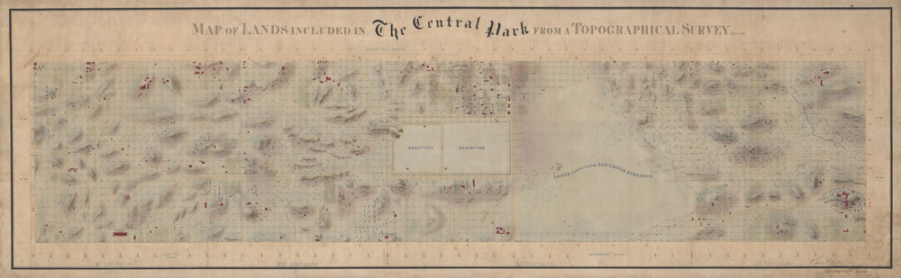 Artifacts and Archives: The Rediscovery… | Central Park Conservancy