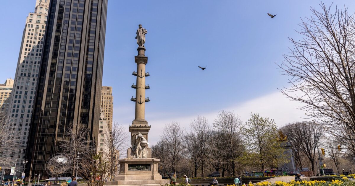 Christopher Columbus Monument Columbus Statues In Columbus: Their