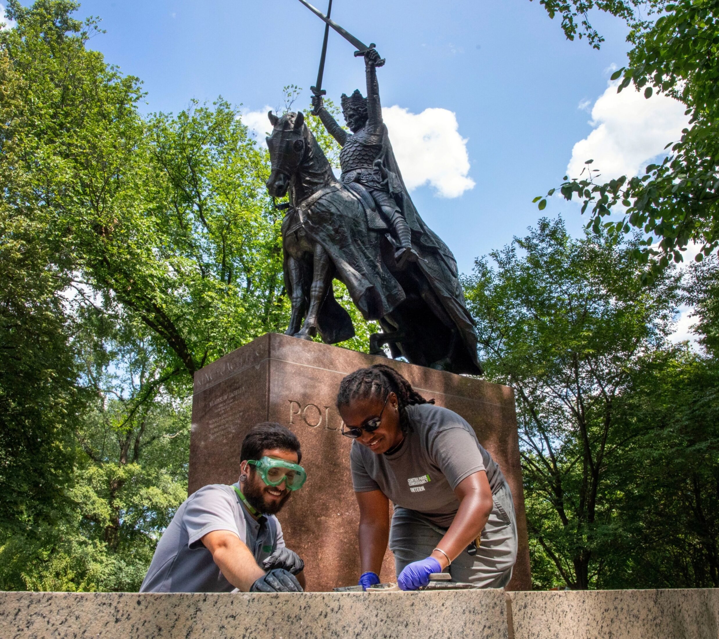 Preserving Central Park’s Art: The Rising… | Central Park Conservancy