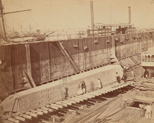 How the Obelisk Made Its Home in Central… | Central Park Conservancy