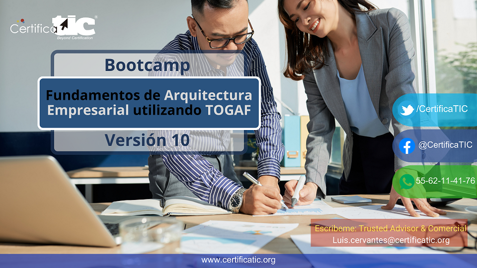 Certificatic - Bootcamp Fundamentos de Arquitectura Empresarial ...