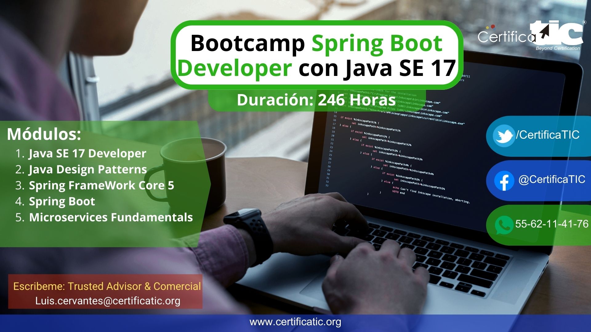 Certificatic - Bootcamp Spring Boot Developer con Java SE 17