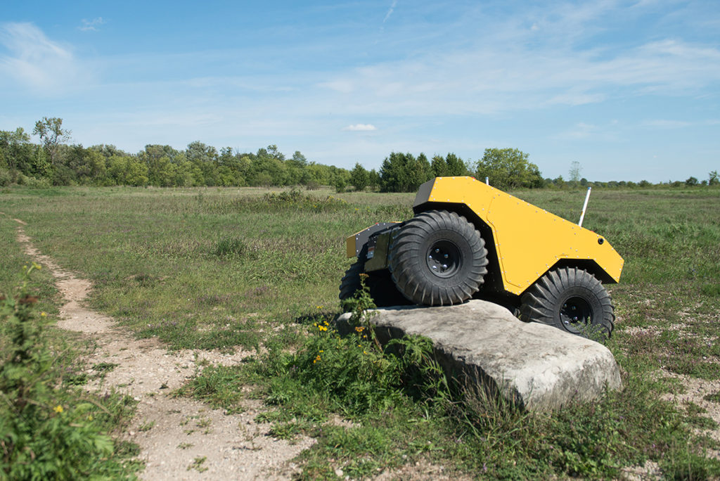 Warthog Unmanned Ground Vehicle Robot - Clearpath