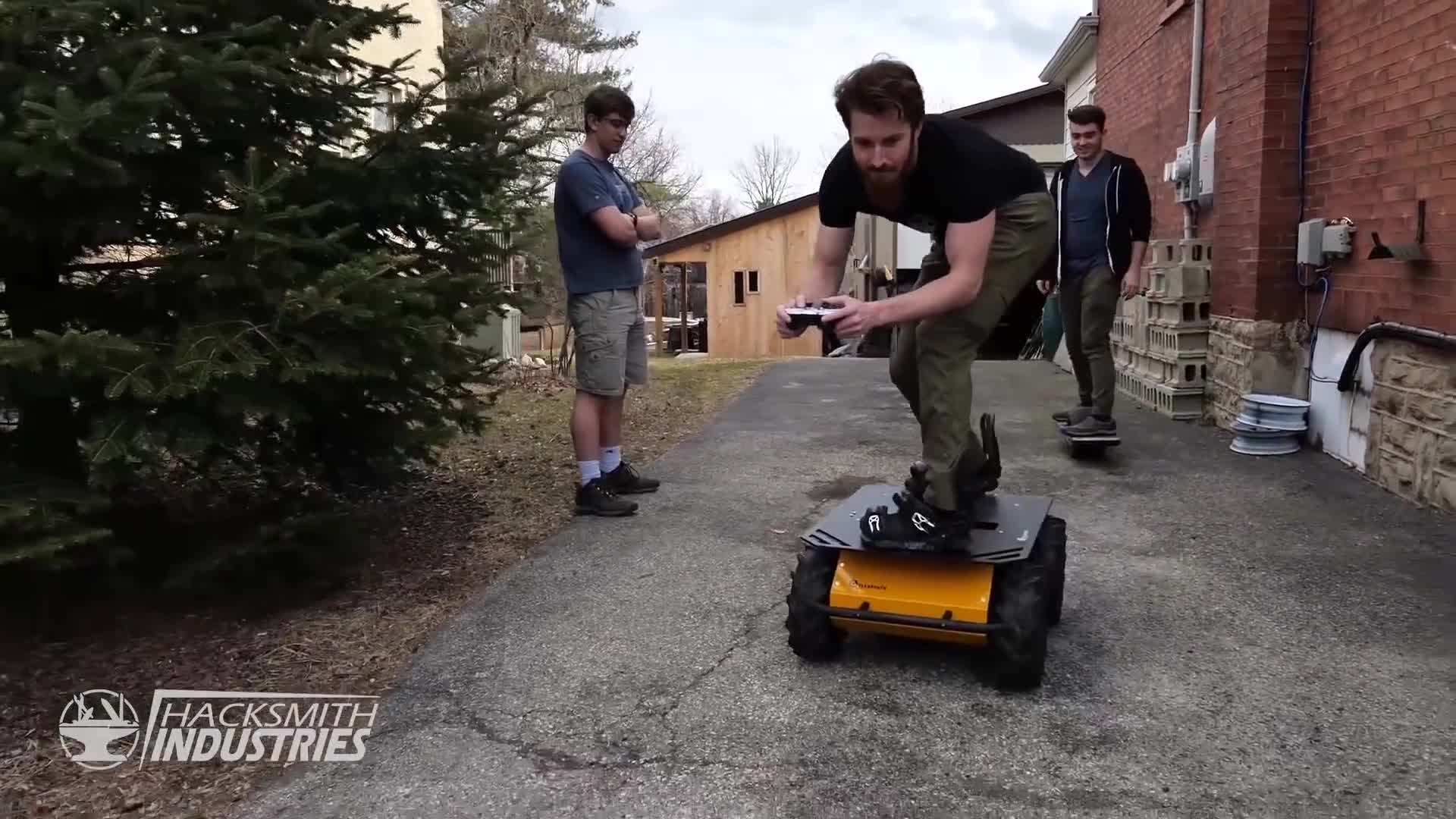 Husky UGV Finds a New Home with YouTube Creator: The Hacksmith ...