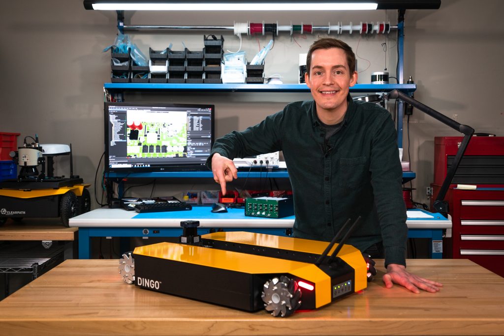 [video] Meet Dingo Indoor Mobile Robot For Research And Education