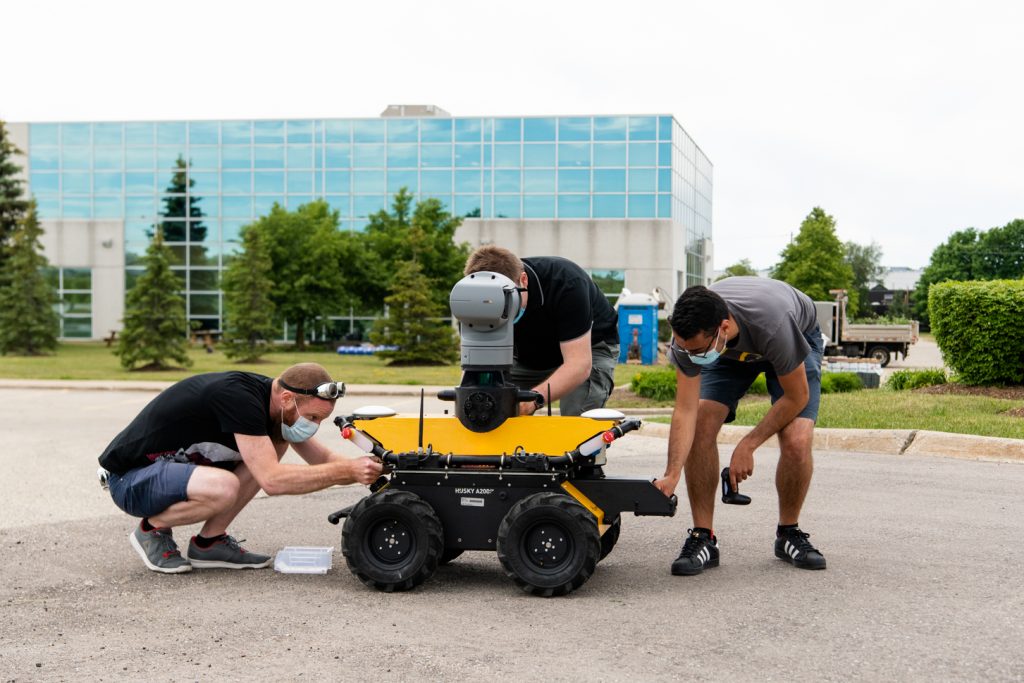 Behind the Robot: HITT’s Construction Site Monitoring Husky UGV ...