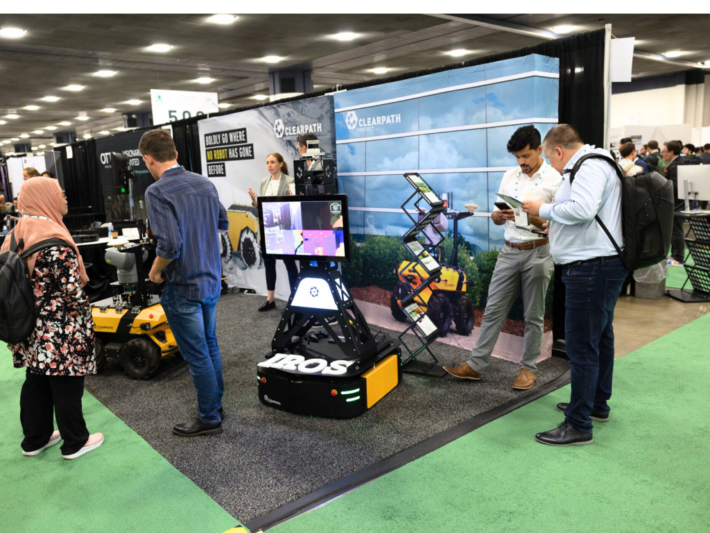 A Month of Innovation: Clearpath Exhibits at Key Robotics’ Conferences ...