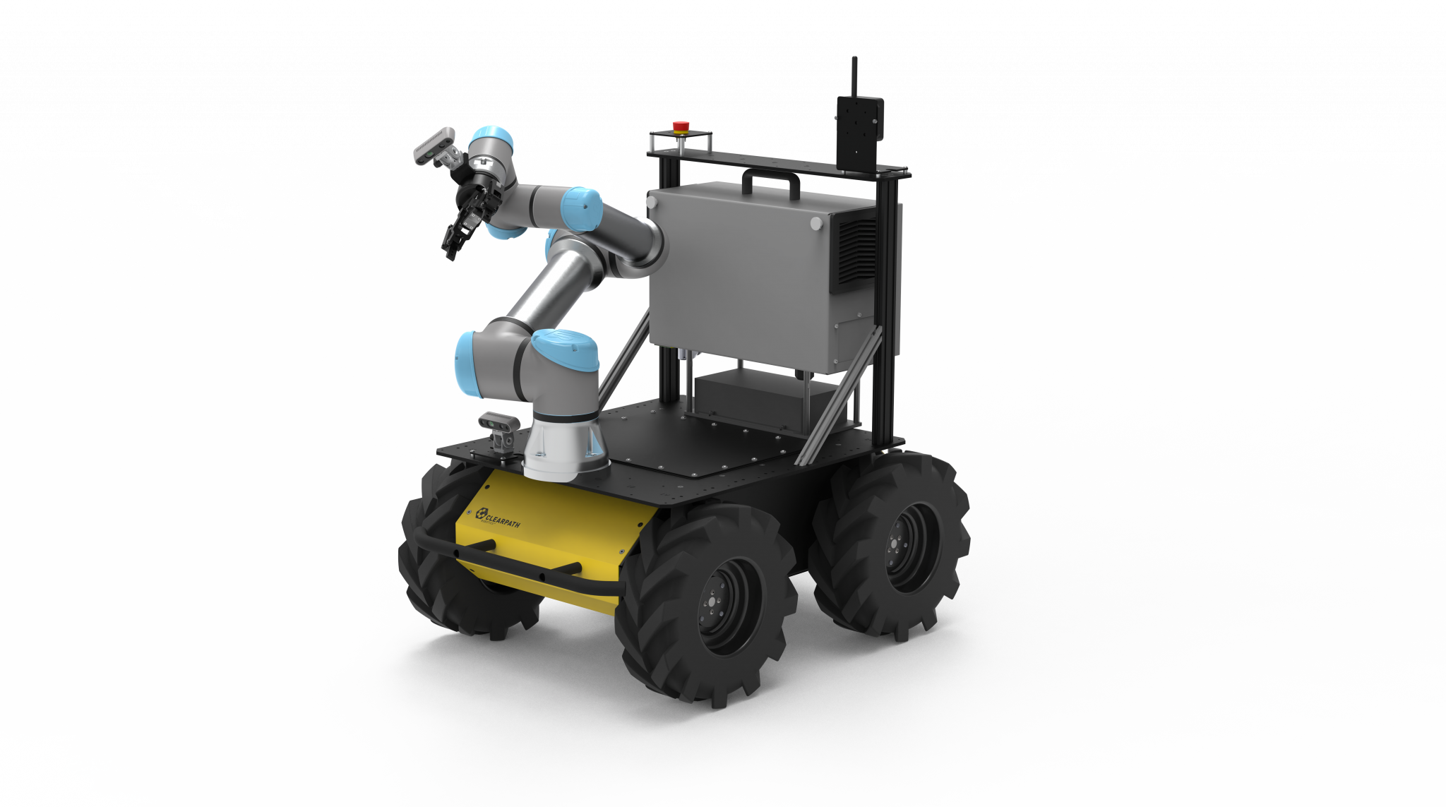Husky UGV - Outdoor Field Research Robot by Clearpath