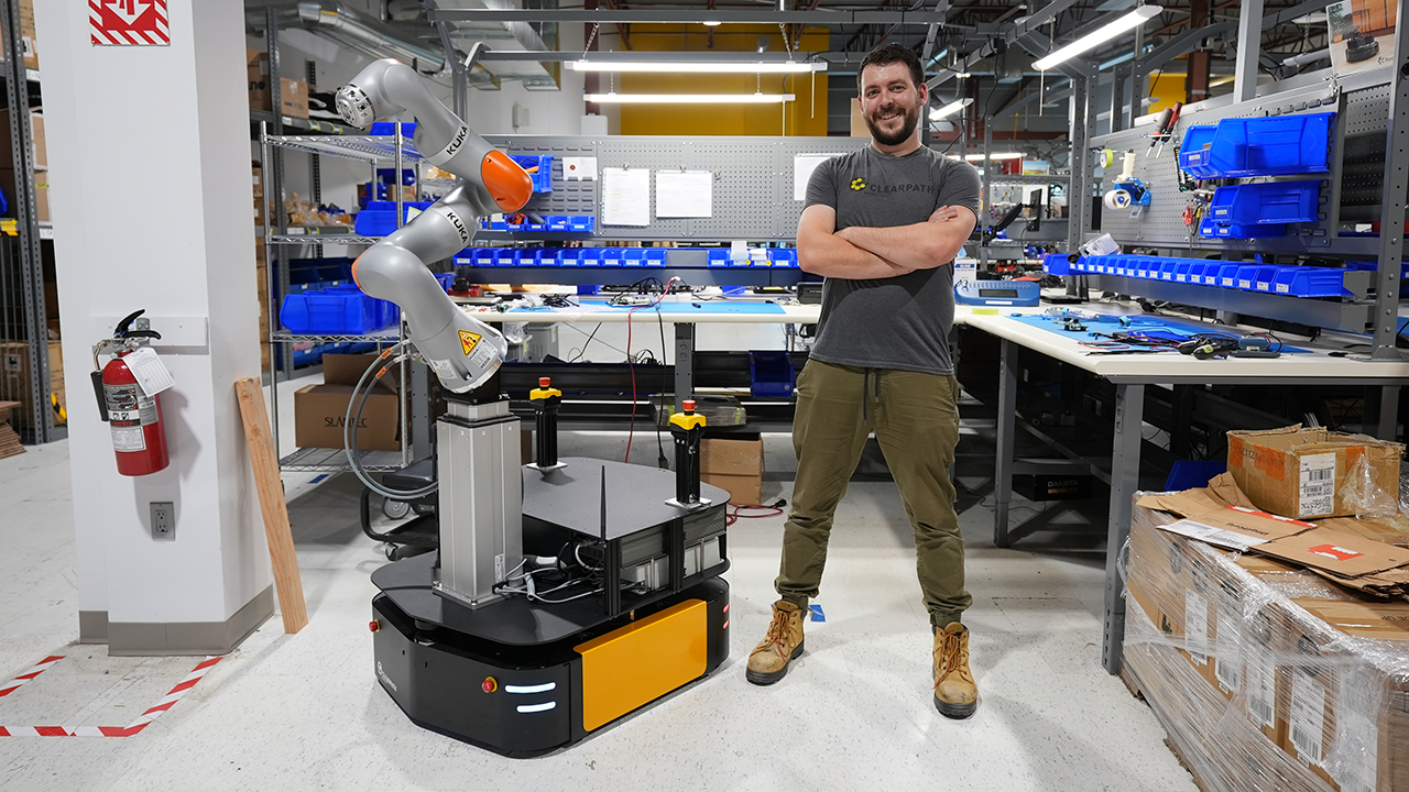 Mobile Manipulation with KUKA LBR IIWA Arm - Clearpath Robotics