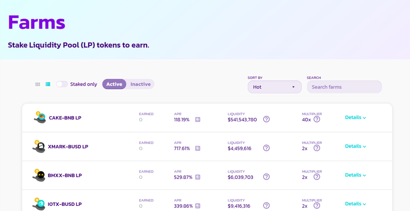 Yield Farming on Binance Smart Chain (BSC)
