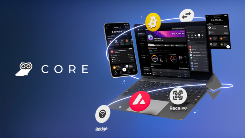 Core, the All-In-One Crypto Wallet & Web Portfolio