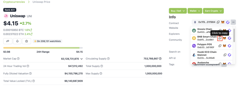 How to Add BNB Smart Chain (BSC) to MetaMask | CoinGecko