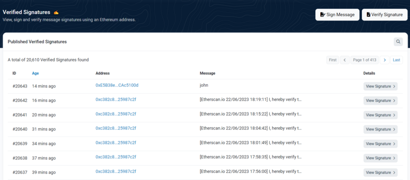 Signing a Message on Ethereum | CoinGecko